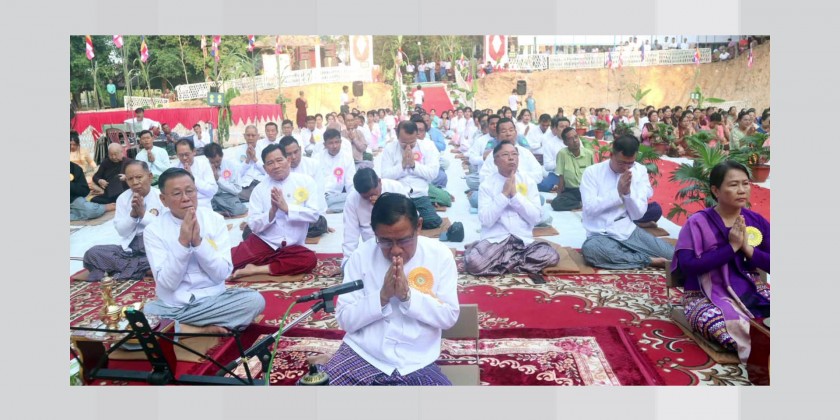 Bricks laying ceremony: Taninthayi Region CM attended the ceremony | Myanmar International TV